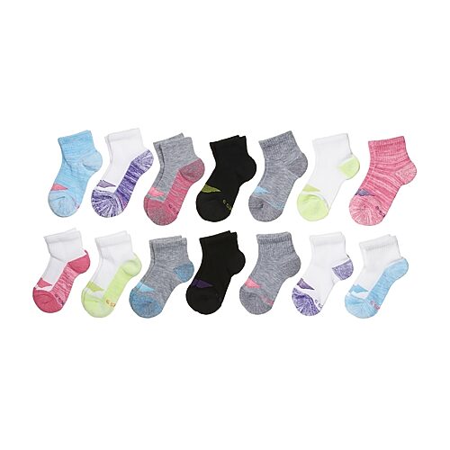 Click here for Girls Hanes Ultimate(R) 14pk. Cool Comfort Ankle S... prices