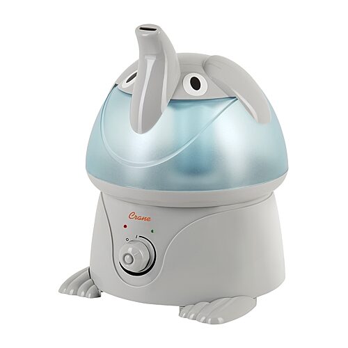Crane 1 Gallon Ultrasonic Cool Mist Humidifier - Elephant  One Size  Gray