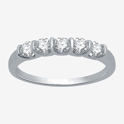 Click here for (H-I / I1) Womens 1/2 CT. T.W. Lab Grown White Dia... prices