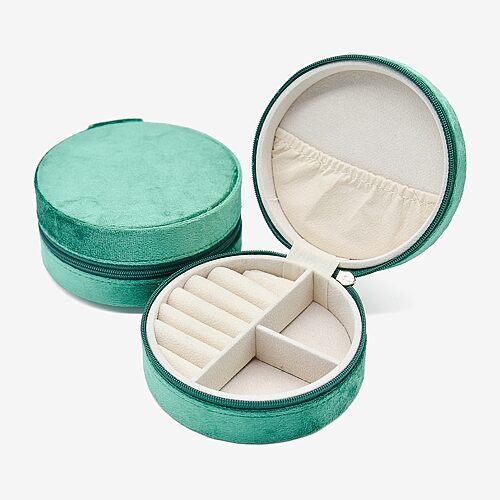 Click here for Mixit Jewelry Velvet Travel Case  One Size  Green prices