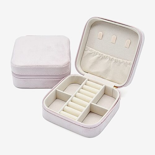 Click here for Mixit Jewelry Velvet Travel Case  One Size  Pink prices