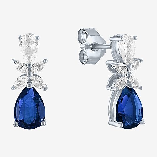 Click here for Gemstone Sterling Silver Pear Drop Earrings  One S... prices