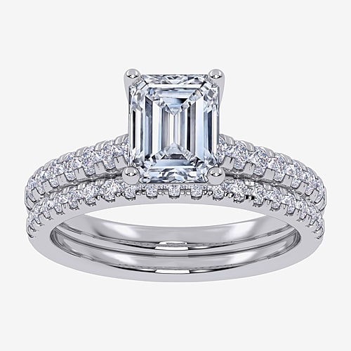 Click here for (H-I / Si2-I1) Womens 1 1/2 CT. T.W. Lab Grown Whi... prices