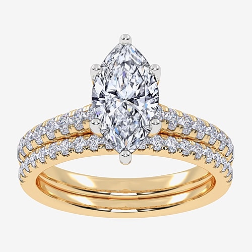 Click here for (H-I / Si2-I1) Womens 1 1/2 CT. T.W. Lab Grown Whi... prices