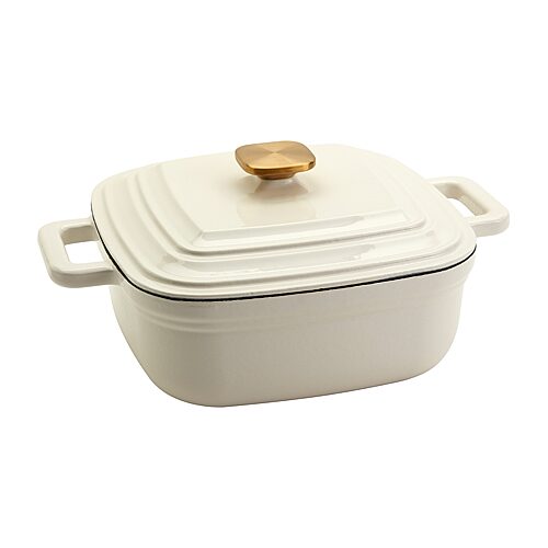 Click here for Smith & Clark Enameled Cast Iron 4-Qt. Square Dutc... prices