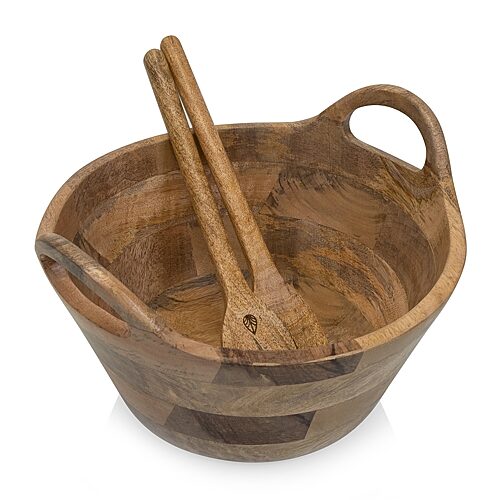 Click here for Picnic Time Wood Salad Bowl  One Size  Brown prices