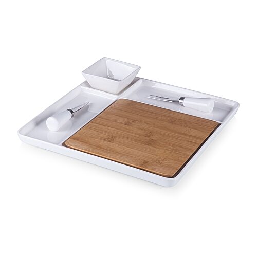 Click here for Picnic Time Wood Serving Set  One Size  Brown prices
