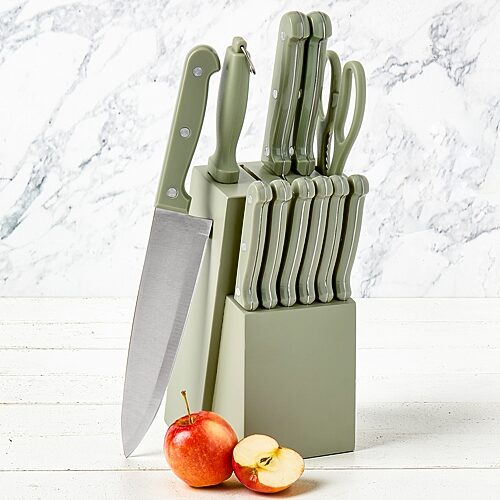 Click here for Basic Essentials Stainless Steel 12-pc. Knife Bloc... prices