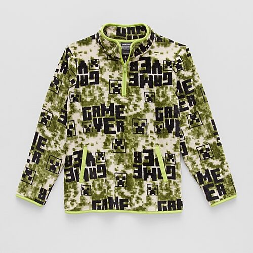 Click here for Sherpa Little & Big Kid Boys Mock Neck Long Sleeve... prices