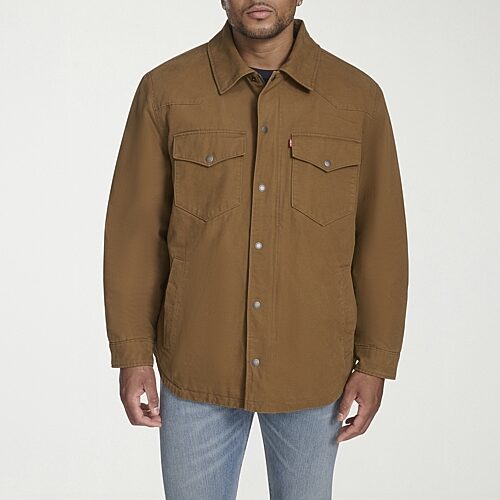 Click here for Levis Mens Midweight Big and Tall Shirt Jacket  2x... prices