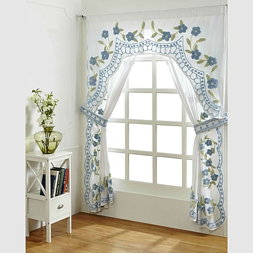 Click here for Better Trends Bloomfield Single Curtain Panel  One... prices