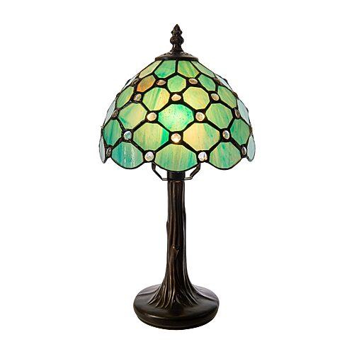 Click here for Dale Tiffany Zahra Desk Lamp  One Size  Green prices