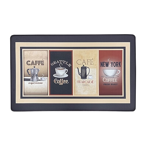 Click here for Achim Cozy Cafe Anti Fatigue 18X30 Kitchen Mat  On... prices