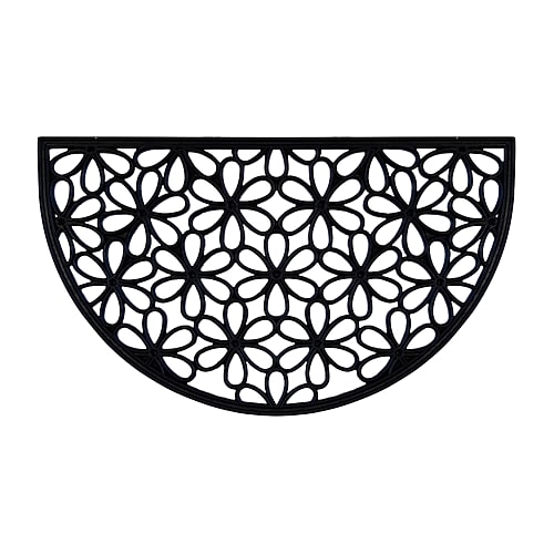 Click here for Achim SLC Daisy Wrought Iron Rubber 18X30 Doormat... prices