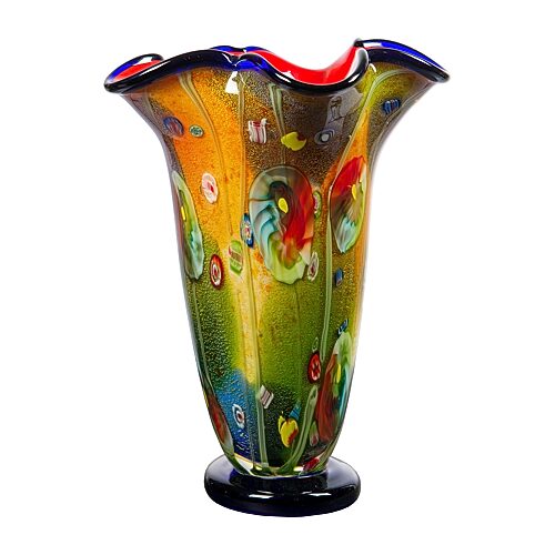 Click here for Dale Tiffany Selciato Art Glass Vase  One Size  Mu... prices