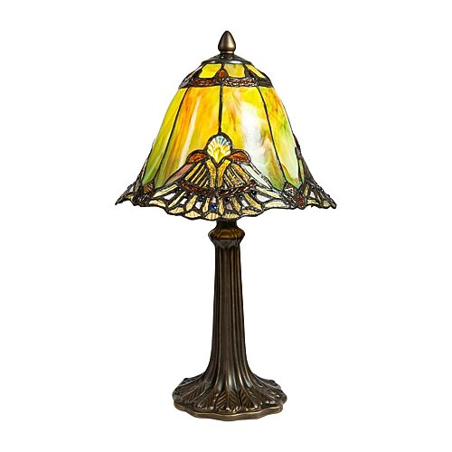 Click here for Dale Tiffany Green Haiawa Accent Lamp - Multi prices