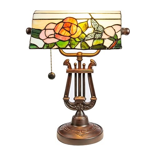 Click here for Dale Tiffany Broadview Bank Accent Lamp - Multi prices