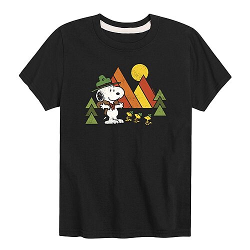 Click here for Peanuts Big Boys Beagle Scout Graphic T-Shirt - Bl... prices