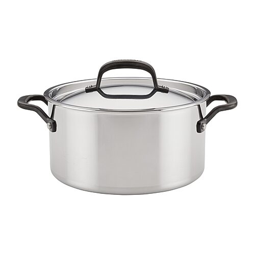 Click here for KitchenAid 5-Ply Clad Stainless Steel 6-qt. Stockp... prices