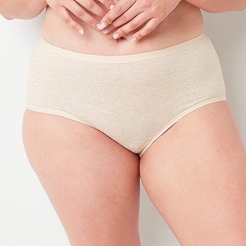 Click here for Ambrielle Cotton Brief Panty  Medium  Brown prices