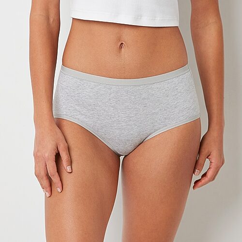 Click here for Ambrielle Cotton Brief Panty  Xx-large  Gray prices