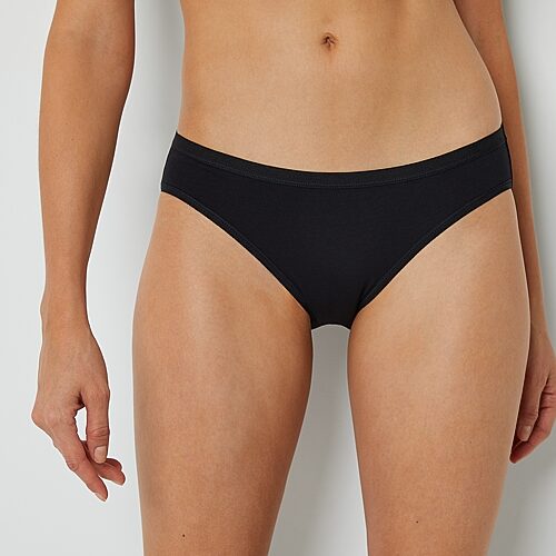Click here for Ambrielle Cotton Bikini Panty  Xx-large  Black prices