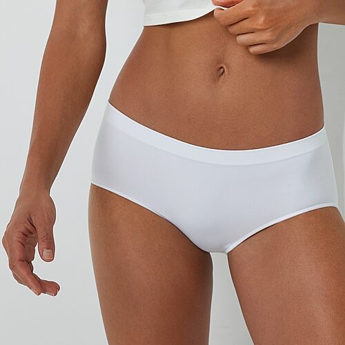 Click here for Ambrielle Seamless Brief Panty  8  White prices