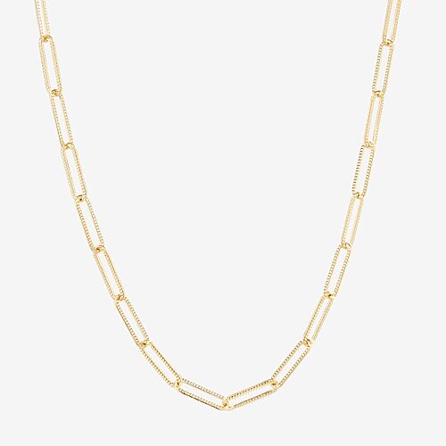 Click here for Silver Reflections Textured 14K Gold Over Brass 18... prices