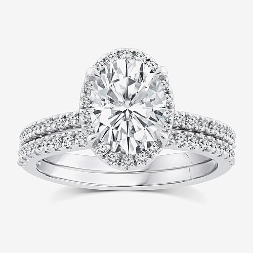 Click here for Signature By Modern Bride Womens 2 CT. T.W. Lab Gr... prices