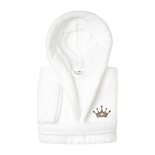Click here for Linum Home Kids Cheetah Crown Super Plush Double B... prices