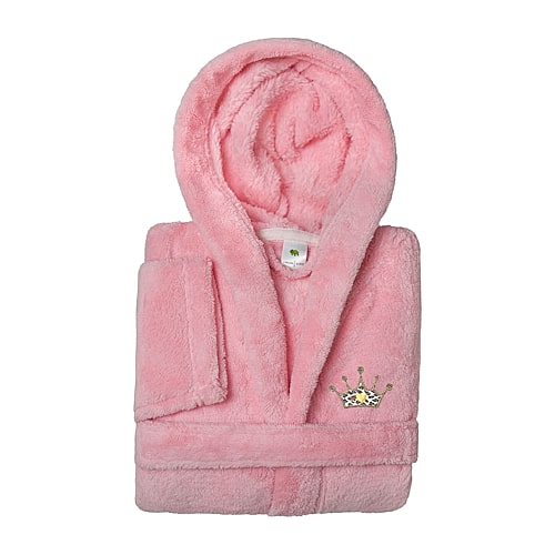 Click here for Linum Home Kids Cheetah Crown Super Plush Double B... prices