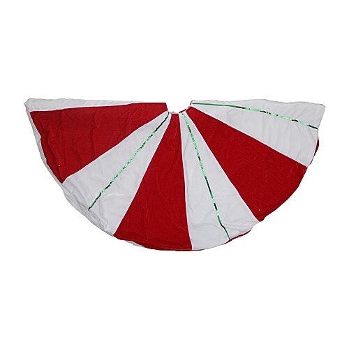 Click here for Northlight 48in Peppermint Twist Indoor Tree Skirt... prices