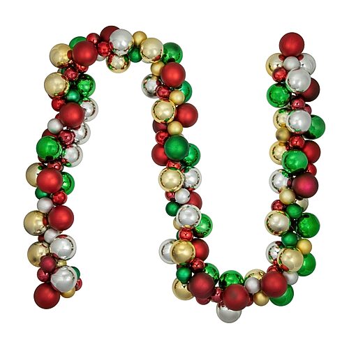 Click here for Northlight 6ft 2-Finish Ball Christmas Indoor Garl... prices