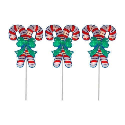 Click here for Northlight Lighted Candy Cane Pathway Markers Chri... prices