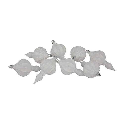 Click here for Northlight 4.75in Finial 8-pc Christmas Ornament... prices