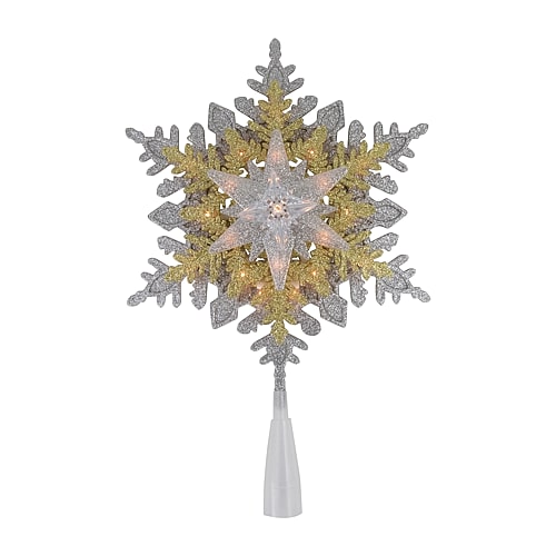 Click here for Northlight Lighted Snowflake Christmas Tree Topper... prices