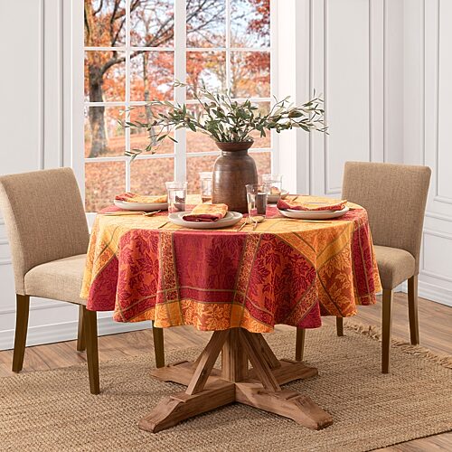 Click here for Threadmade Maplewood Jacquard Harvest Cotton Table... prices