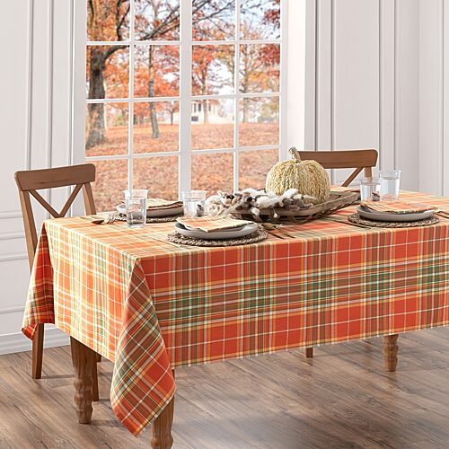 Click here for Elrene Home Fashions Hawley Plaid Harvest Cotton R... prices