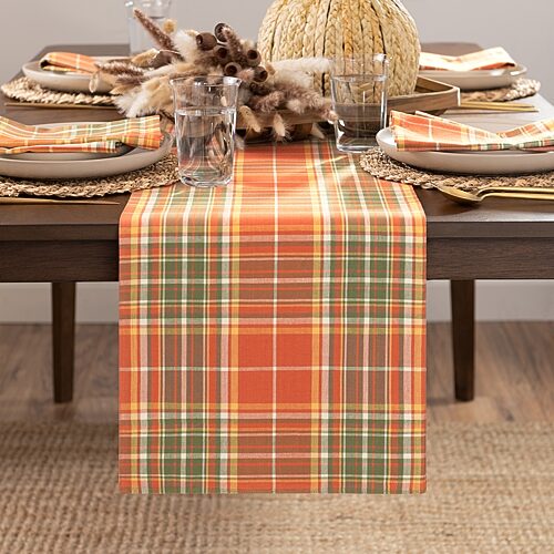 Click here for Elrene Home Fashions Hawley Plaid Harvest Cotton T... prices