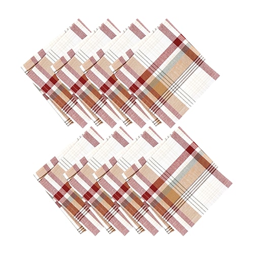 Click here for Elrene Home Fashions Seneca Plaid Harvest Cotton N... prices