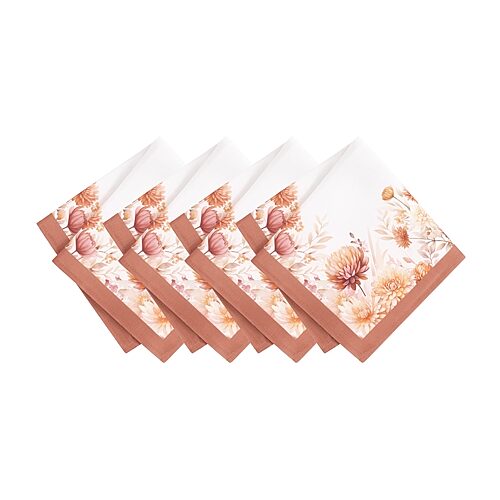 Click here for Elrene Autumn Blooms Napkins 17 x 17  Set of 4 - M... prices