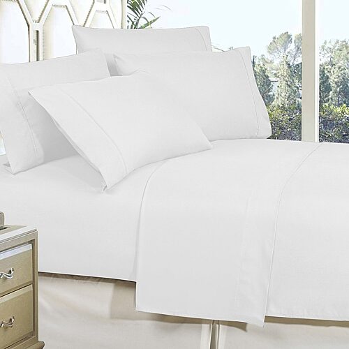 Click here for Elegant Comfort Wrinkle Free Silky Soft Bed Sheet... prices