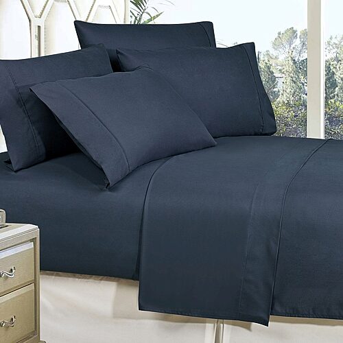 Click here for Elegant Comfort Wrinkle Free Silky Soft Bed Sheet... prices