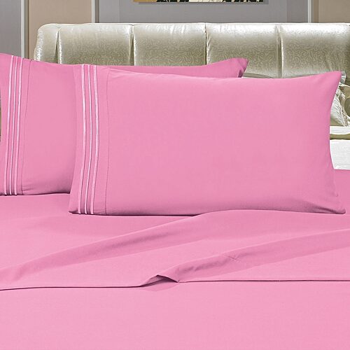 Click here for Elegant Comfort Wrinkle Resistant Bed Sheet set wi... prices