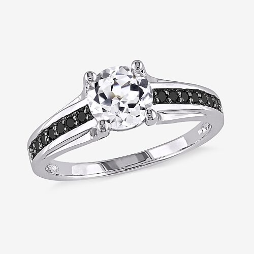 Click here for Midnight Black 1/6 CT. T.W. Color-Enhanced Diamond... prices