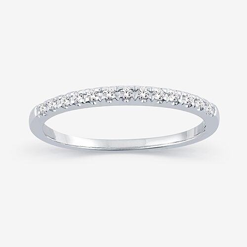 Click here for Womens 1/10 CT. T.W. Natural White Diamond 10K Gol... prices