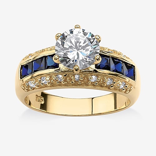 Click here for DiamonArt Womens 3 1/2 CT. T.W White Cubic Zirconi... prices