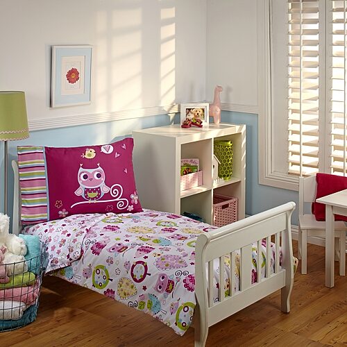 Click here for NoJo Hoot Hoot 4-pc. Toddler Bedding Set  One Size... prices