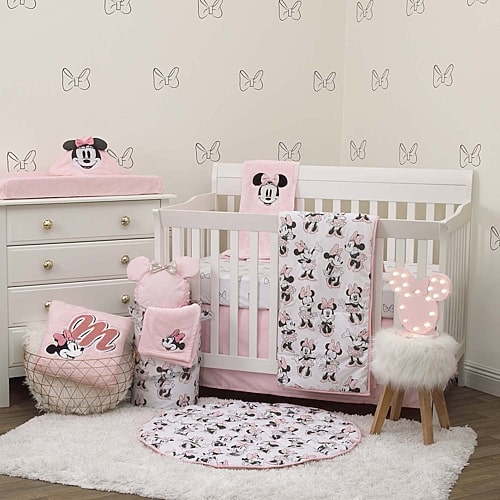 Click here for Disney 6-pc. Minnie Mouse Crib Bedding Set  One Si... prices