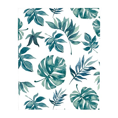 Nojo Tropical Crib Sheet  One Size  Green